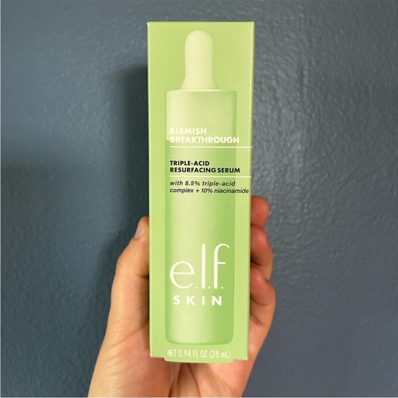 ELF | Skincare | Elf Skin Blemish Breakthrough Triple Acid Resurfacing ...